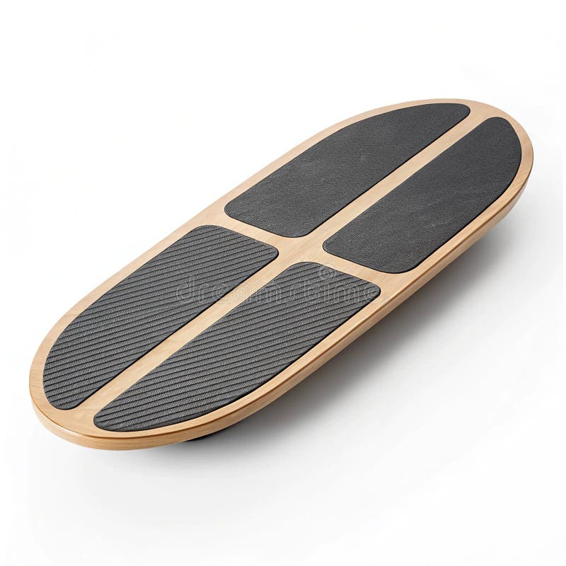 Balance Board for Stability and Ankle Strength Stock Illustration ...