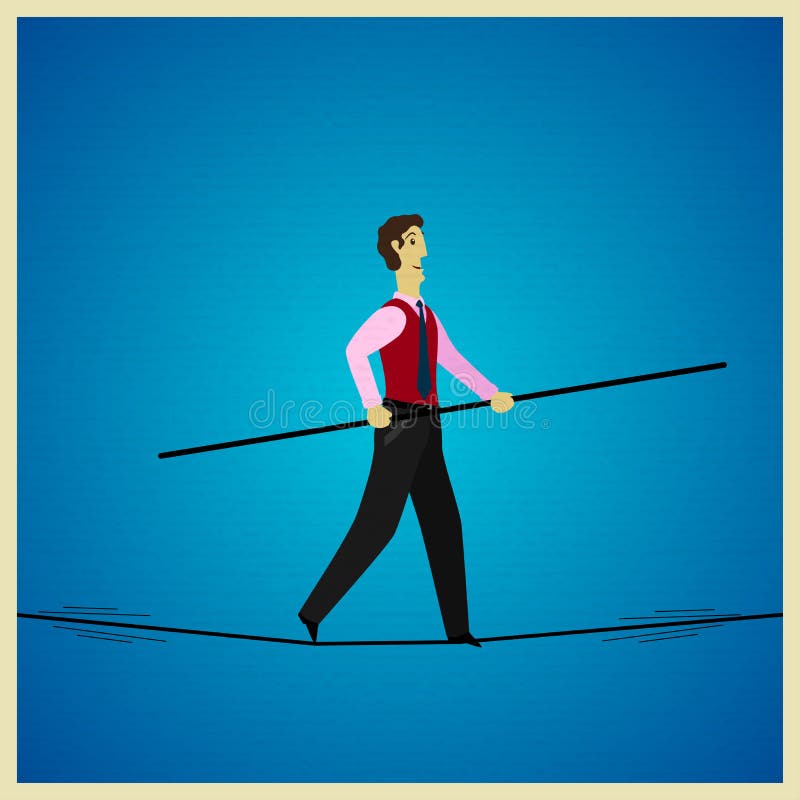 Balance stock vector. Illustration of caucasian, economy - 35488696