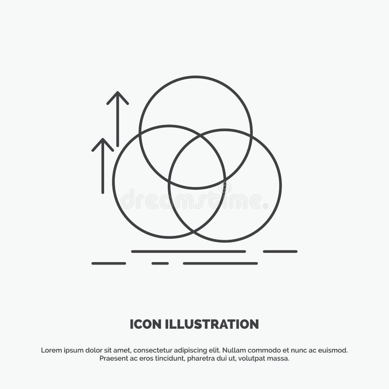 Balance, Circle, Alignment, Measurement, Geometry Icon. Line Vector ...