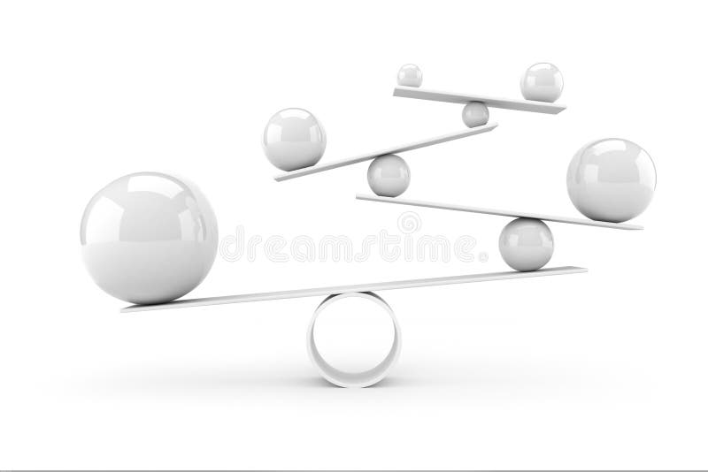 Balance concept stock illustration. Illustration of comparison - 75512344