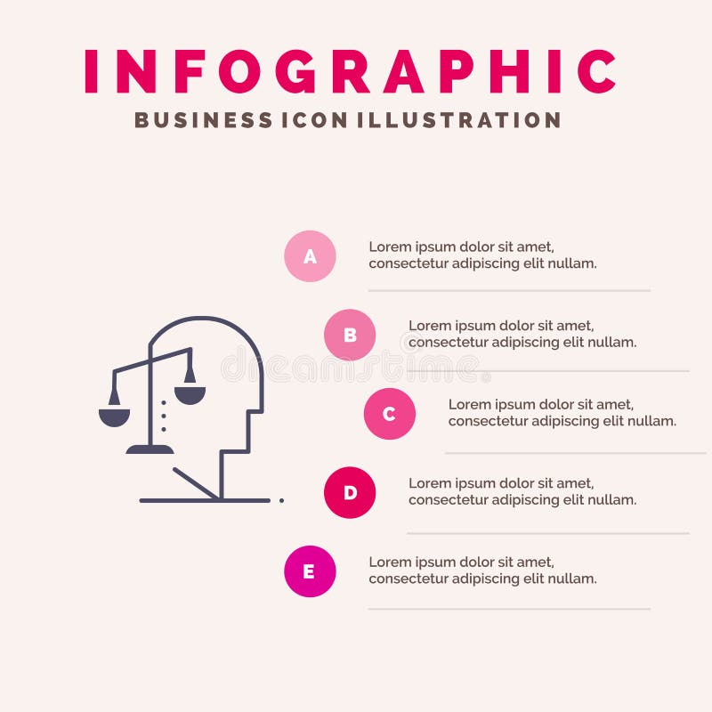 Balance, Equilibrium, Human, Integrity, Mind Solid Icon Infographics 5 ...