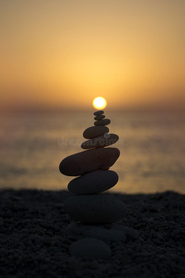 Balance stock photo. Image of harmony, philosophy, ocean - 99347856
