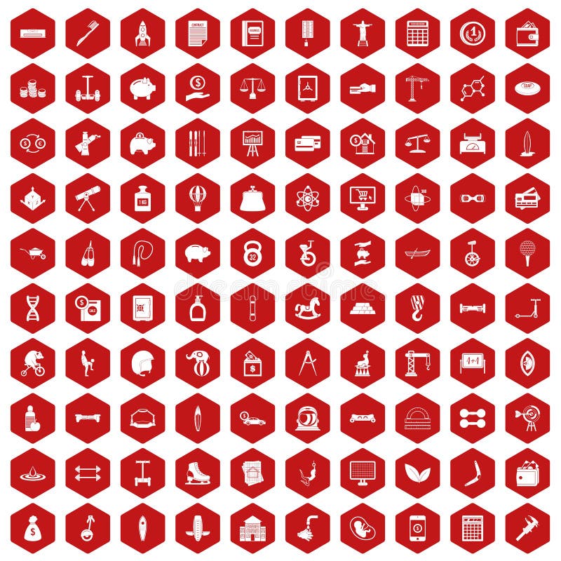 100 Balance Icons Set, Cartoon Style Stock Vector - Illustration of ...