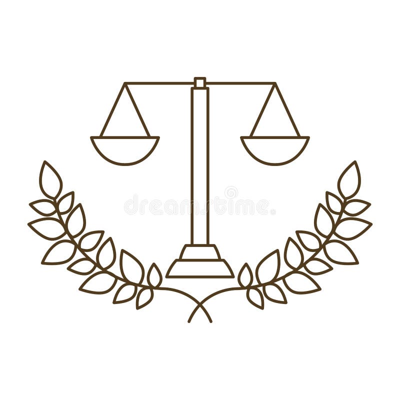 Balance Justice Tree Branch Stock Illustrations – 44 Balance Justice ...