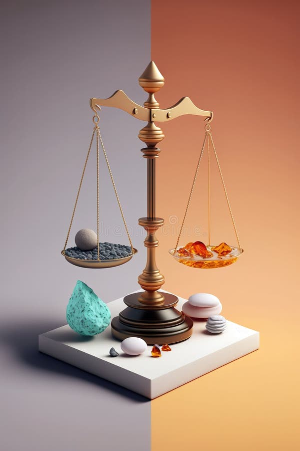 Balance is the Key To Success Illustration Concept. Stock Illustration ...