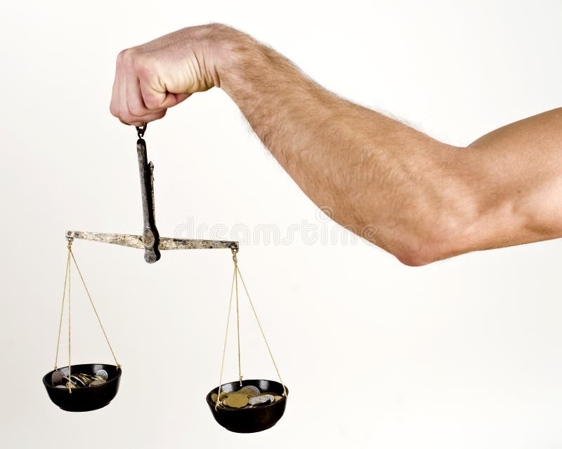 Balance the money stock photo. Image of concept, budget - 32557268