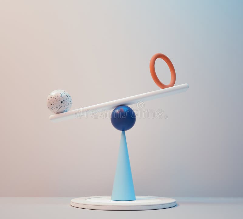 Balance objects stock illustration. Illustration of trend - 272825410