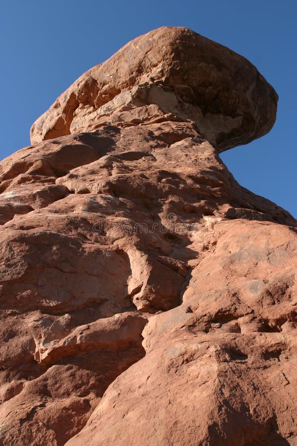 Balance Rock stock image. Image of geology, park, utah - 2542431
