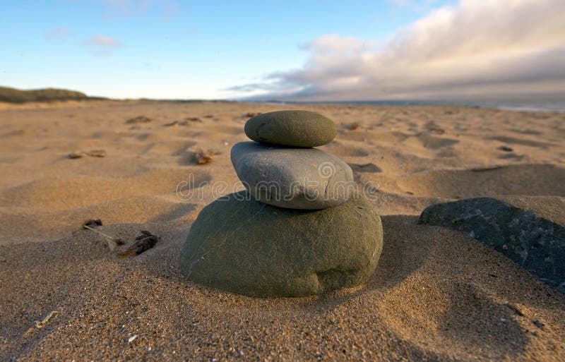 Balance Rocks on the Beach stock photo. Image of life - 33201674