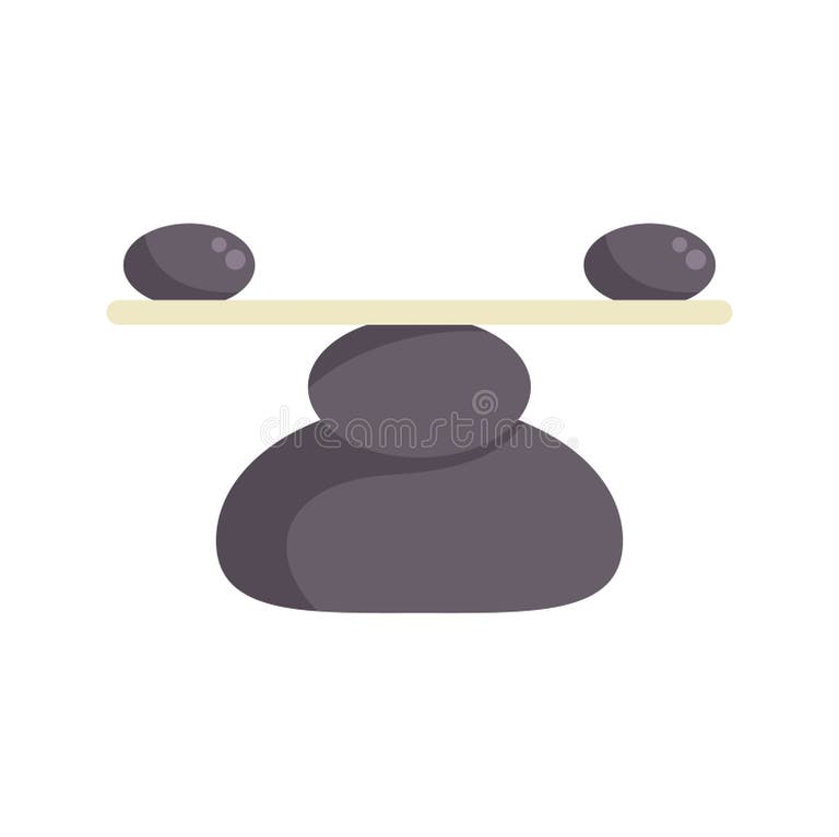 Balance Scale Balancing Rocks Representing Work Life Balance Concept ...