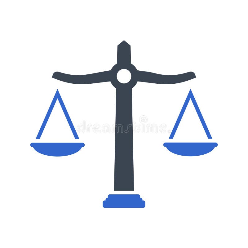 Balance, scale icon stock vector. Illustration of scale - 174874948