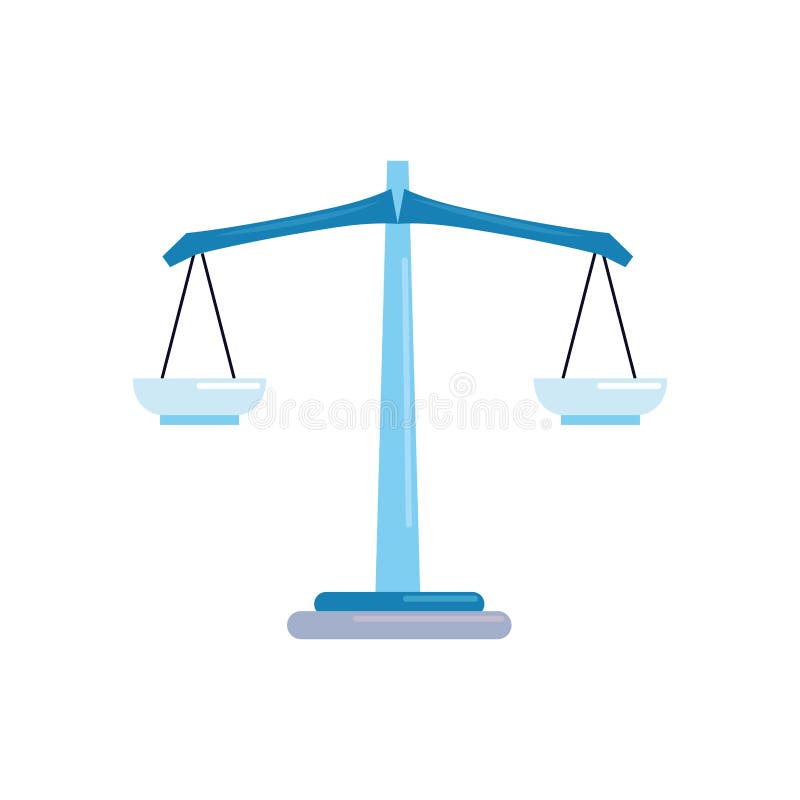Balance scale law stock vector. Illustration of libra - 139882936