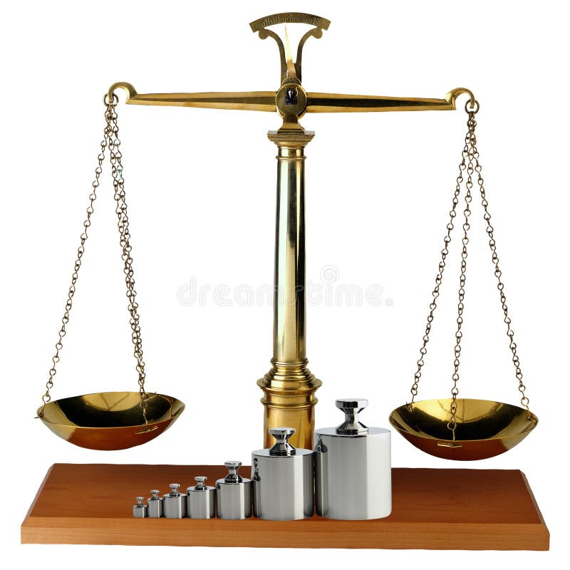 Scale stock photo. Image of liberty, bronze, euro, business - 1225868