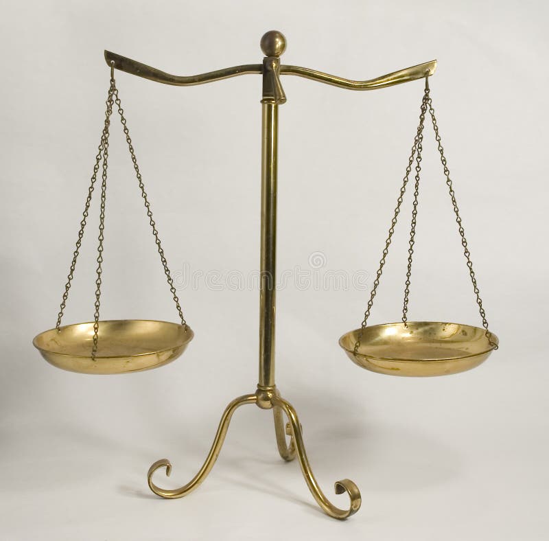 Balance scales. stock photo. Image of weight, symbol - 10637220