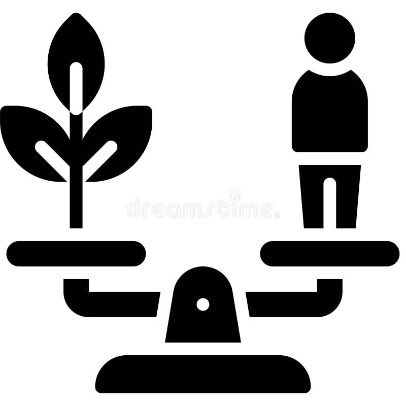 Balance Scales Icon, Earth Day Related Vector Stock Vector ...