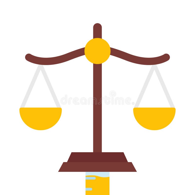 Balance Sign Isolated Vector Icon that Can Be Easily Modified or Edited ...