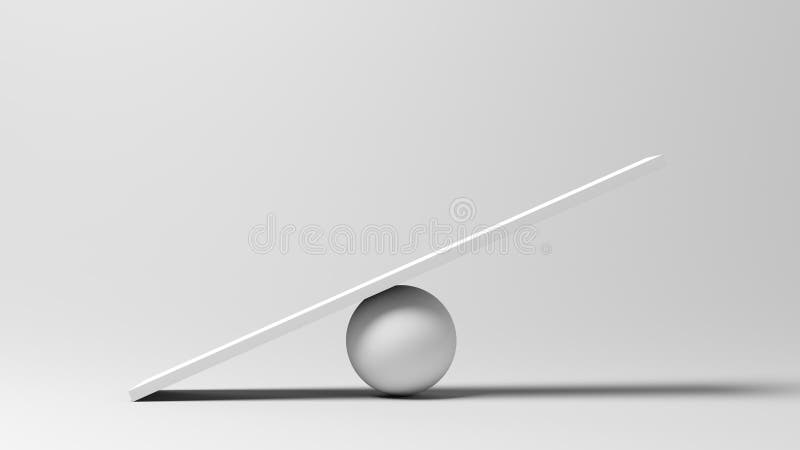 Balance. Sphere. Scale. stock illustration. Illustration of abstract ...