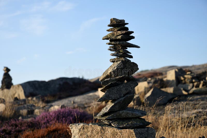 Balance of stones. stock image. Image of granite, shards - 264434423