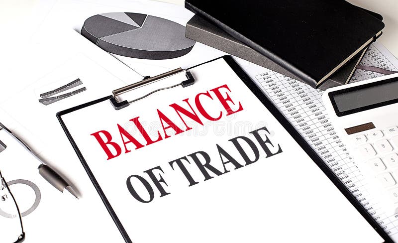 BALANCE of TRADE Text on Clipboard on Chart with Notebook and ...