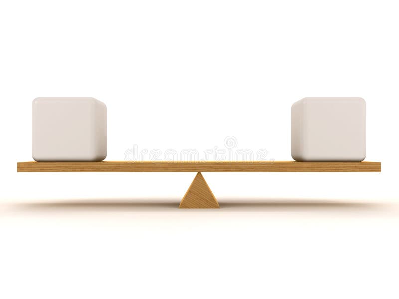 Balance stock illustration. Illustration of dimensional - 18742788