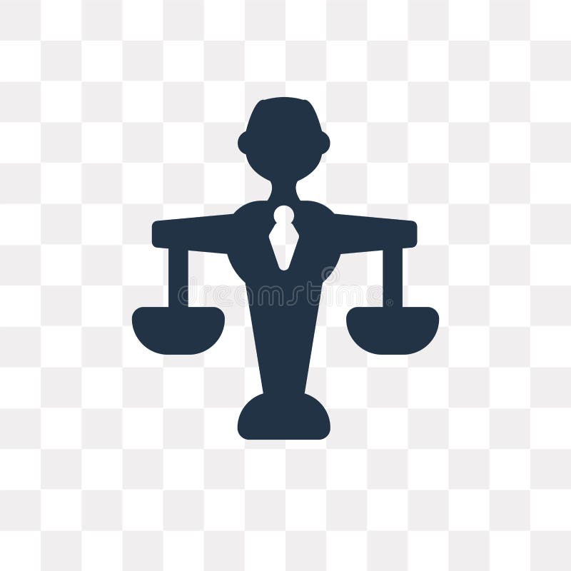 Balance Vector Icon Isolated on Transparent Background, Linear B Stock ...