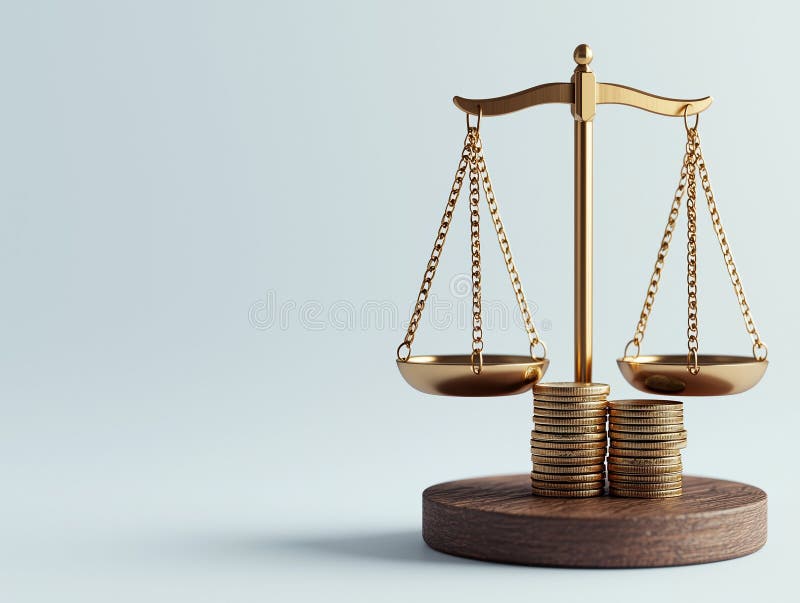 Balance of Wealth and Justice Stock Photo - Image of society, balance ...