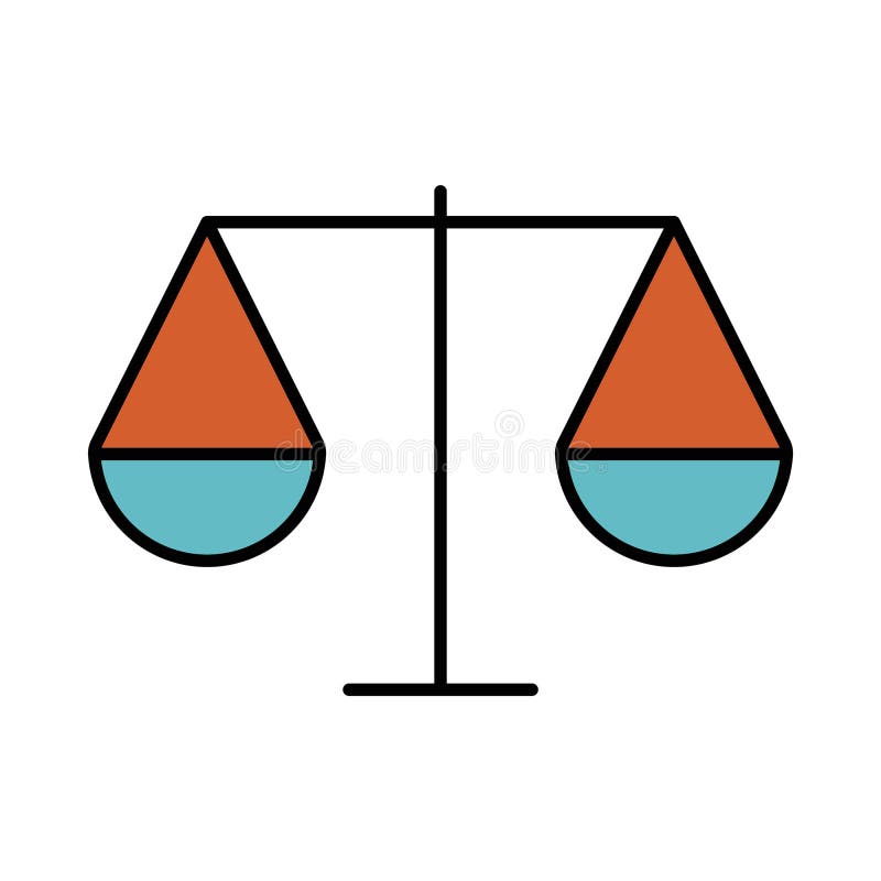 Balance, Weight, Scale, Law Icon Stock Vector - Illustration of ...