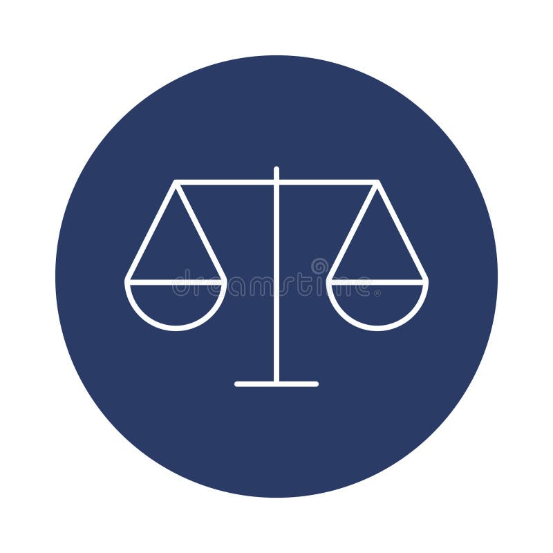 Balance, Weight, Scale, Law Icon Stock Vector - Illustration of ...