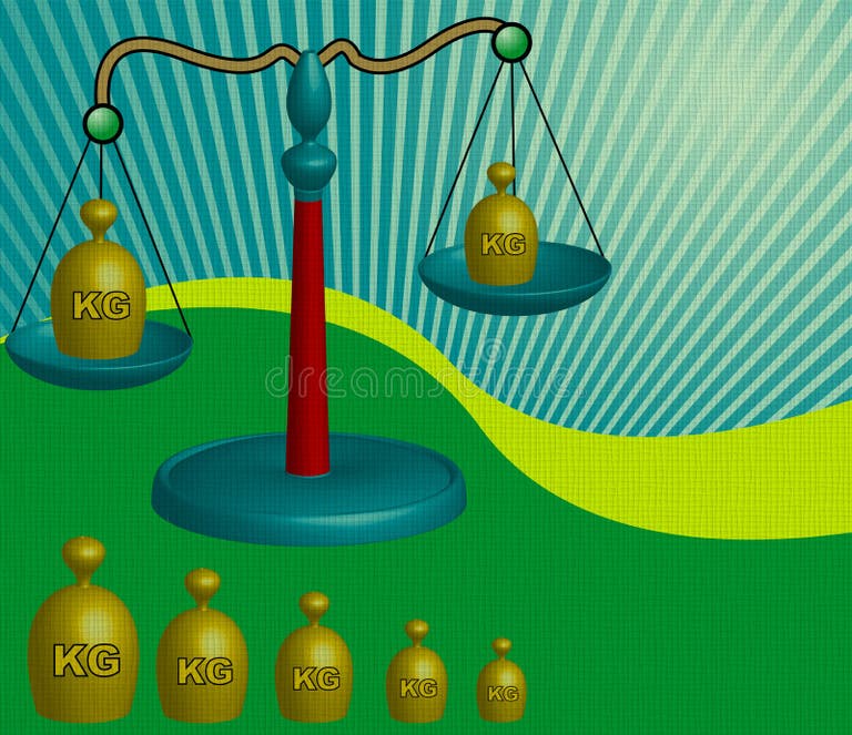 Weights Balance Stock Illustrations – 4,412 Weights Balance Stock ...