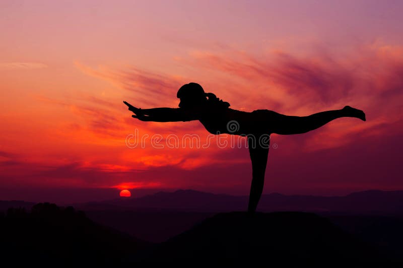 Balance woman stock photo. Image of exercise, creative - 27657780
