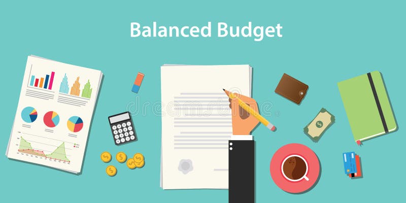 Balanced Budget Clipart