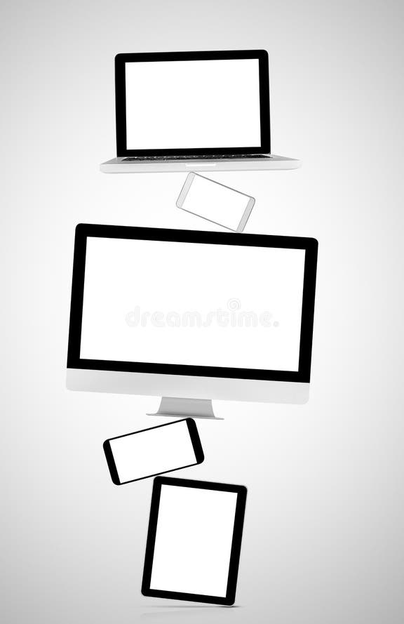 Balanced devices stock image. Image of telephone, elegance - 110079651