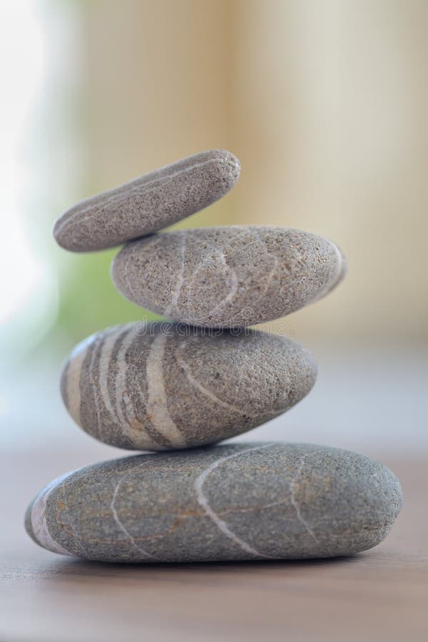 Balanced pebbles isolated stock photo. Image of pebble - 70927866