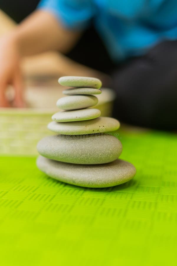 The Balanced Pebbles, Zen Stones Stock Image - Image of happiness ...