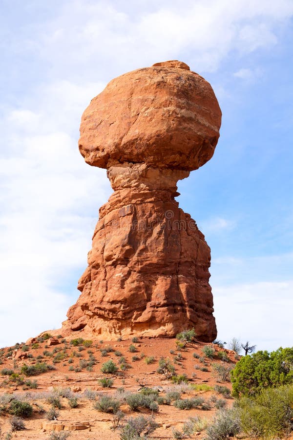 Balanced Rock stock photo. Image of western, natural - 23304676