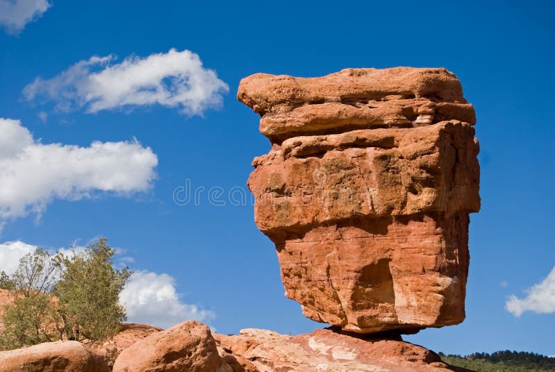 Balanced Rock Formation stock image. Image of texas, southwest - 29490347