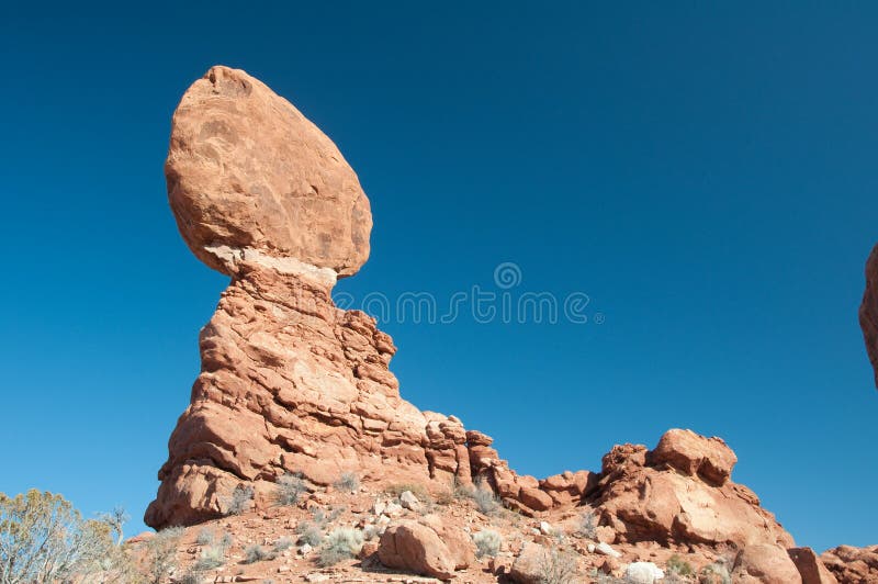 Balanced Rock Formation stock image. Image of texas, southwest - 29490347