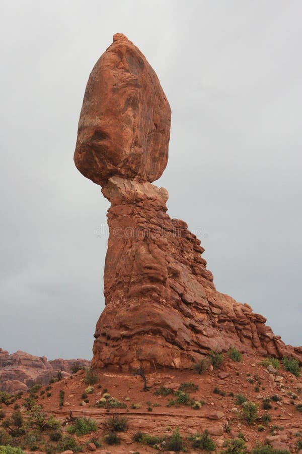 Balanced Rock stock image. Image of rocks, formation - 60840863
