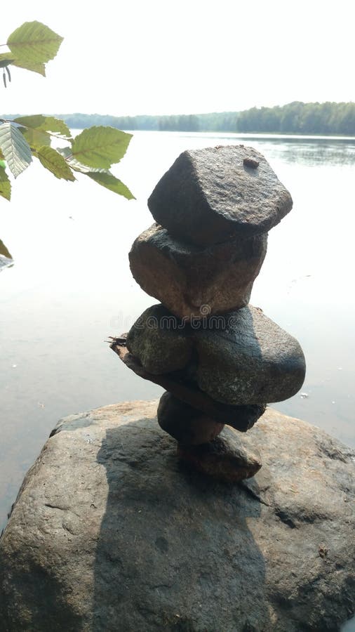 Balanced rock stock photo. Image of rock, peace, nature - 126340030