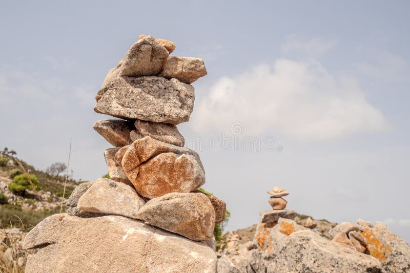 Balanced Rock Stacks Tranquility and Harmony in the Real Outside ...