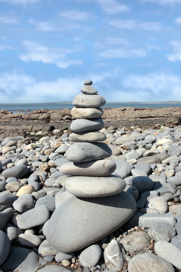 Balanced rocks stock photo. Image of calm, mind, beach - 11557144