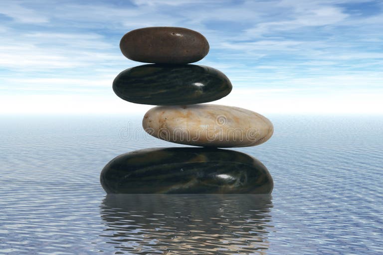Balanced Rocks stock photo. Image of spiritual, natural - 1957520