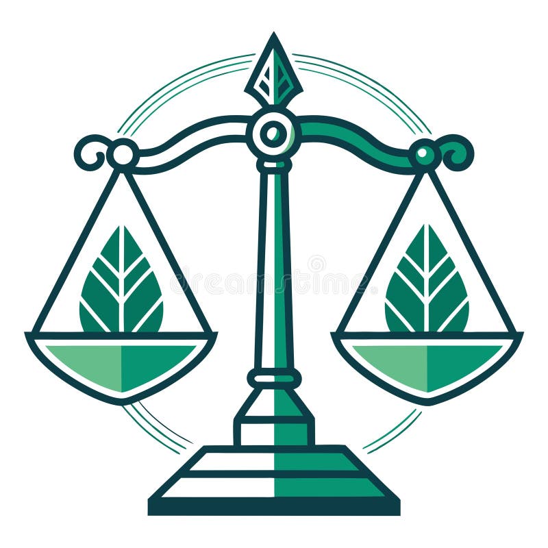 Balanced Scale Representing Environmental Justice and Sustainability ...