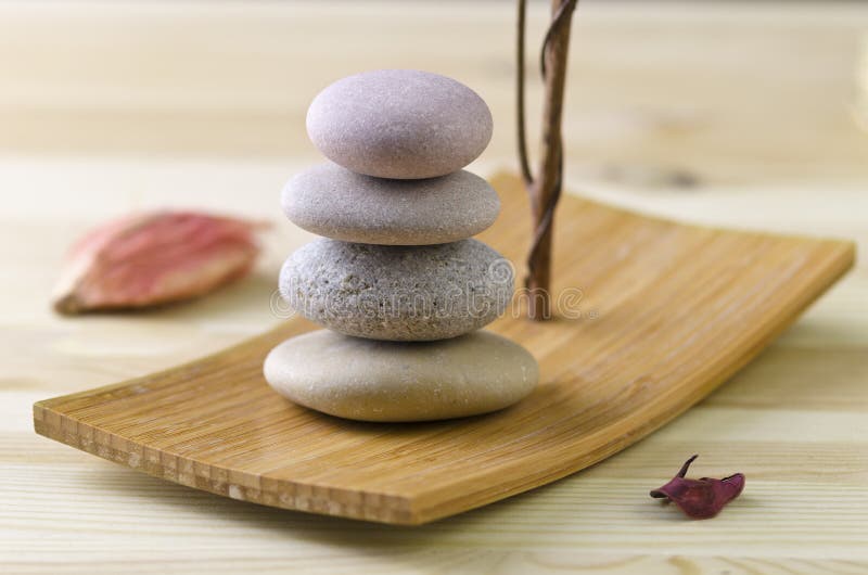 Balanced Stone Pile stock photo. Image of refreshment - 31004624