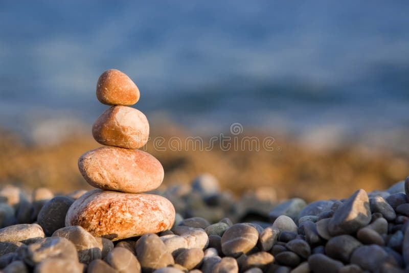 Balanced stones stock image. Image of stability, hill - 7410349