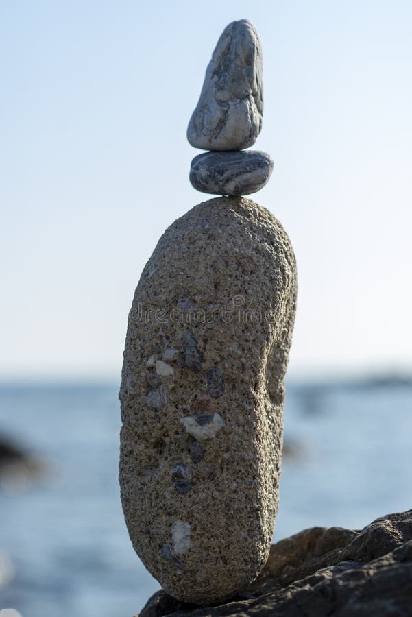 Stone Balance stock image. Image of spirituality, italia - 332016461