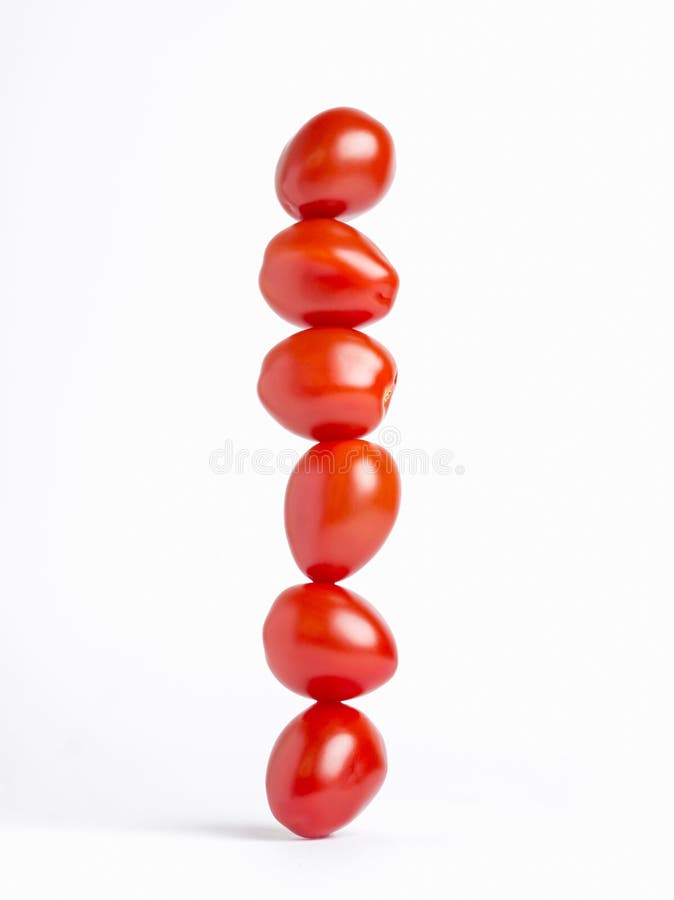 Balanced tomatoes stock image. Image of tasty, diet, green - 39780285