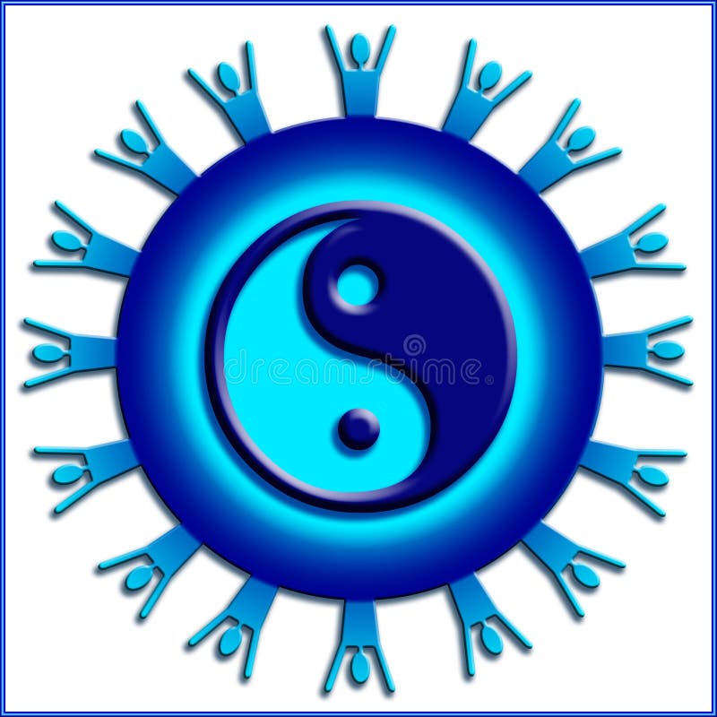 Balanced world stock illustration. Illustration of balance - 5842447