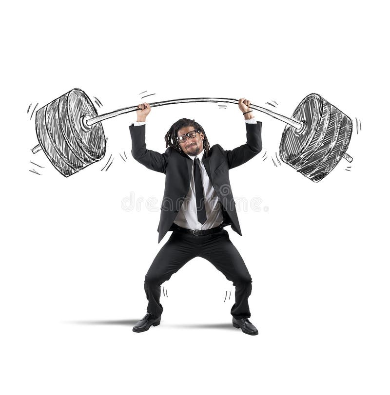 Balancer business stock image. Image of heavy, muscle - 49497325