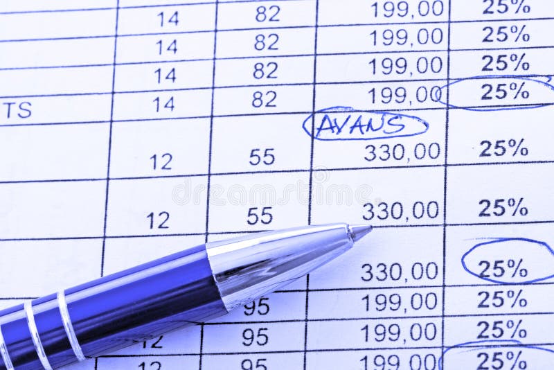 Balancing the Accounts stock image. Image of book, banks - 7134223